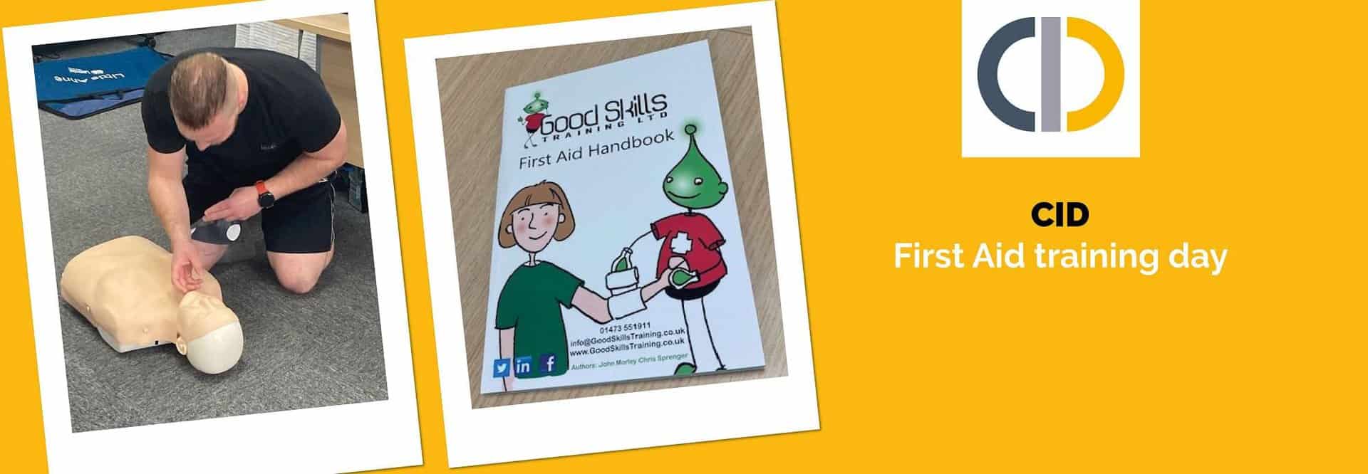 First Aid Training Refresher at Corporate Interiors