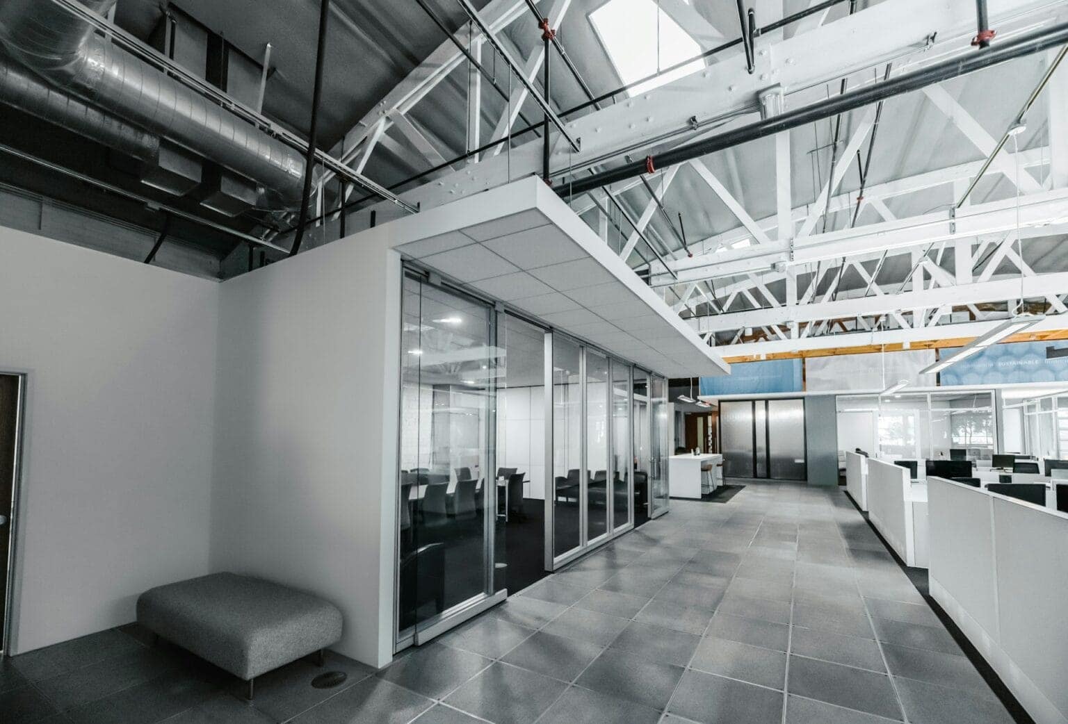 Create Office Space with a Warehouse Mezzanine Floor